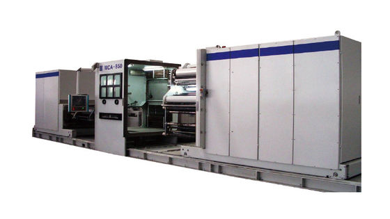 BOPP 1200mm 0.1 Micron Vacuum Metallizer Machine , Aluminium Coating ...