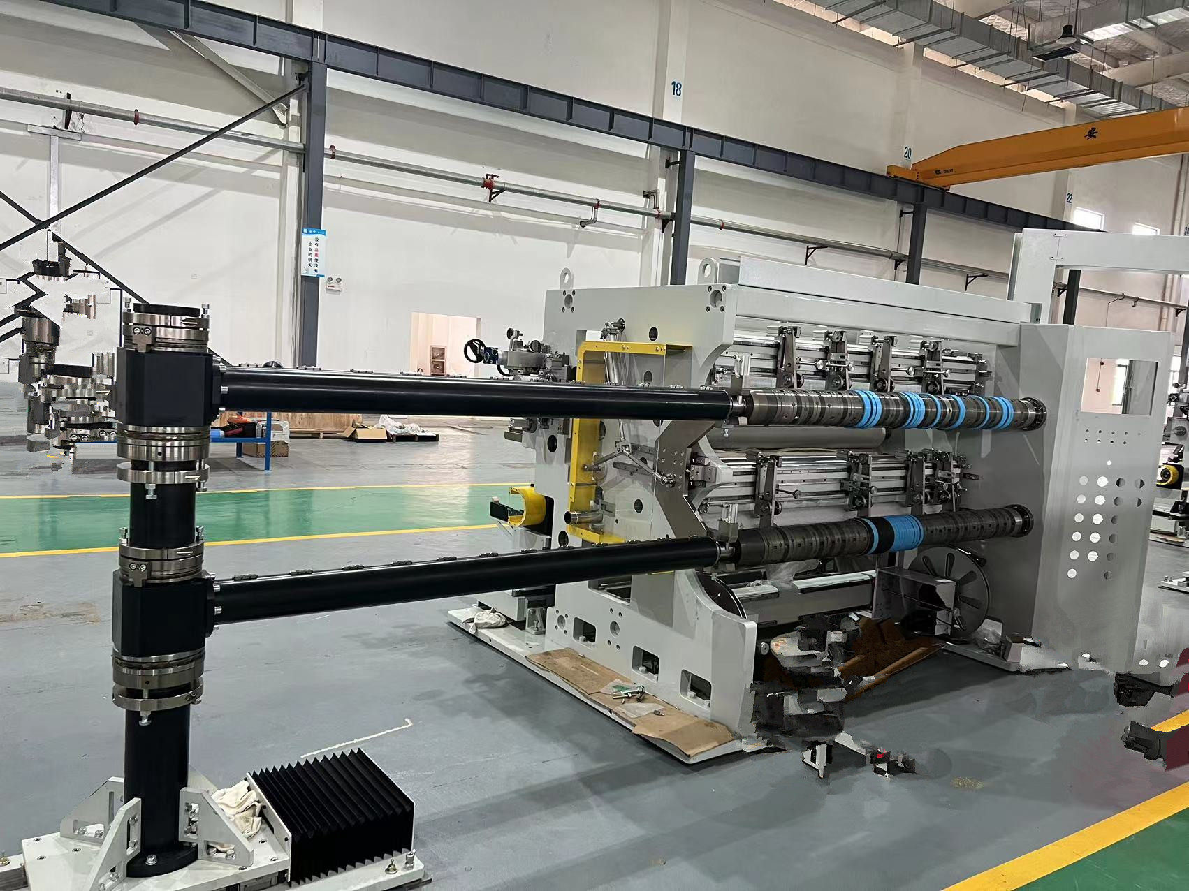 Servo Motor Driven Paper Slitter Rewinder Machine 120mm Automatic Roll ...
