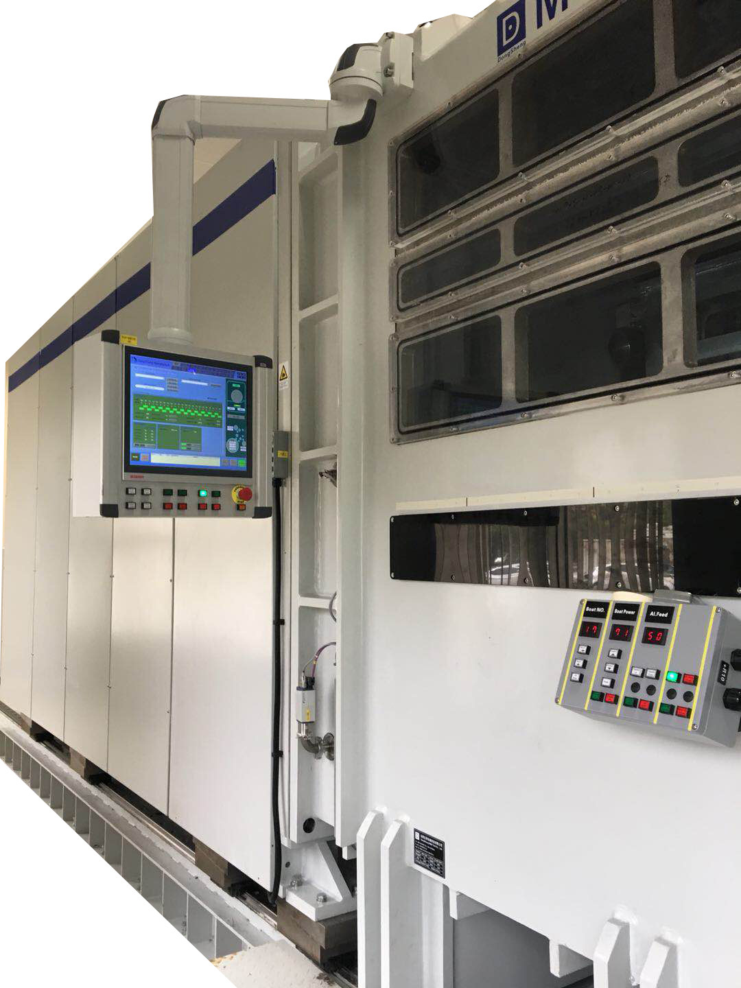 12 Micron 1200mm SGS Vacuum Deposition Machine